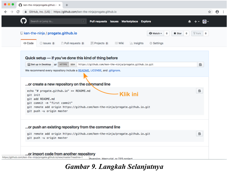 CARA MEMPUBLIKASIKAN HALAMAN WEB DENGAN GITHUB - LABKOMMAT